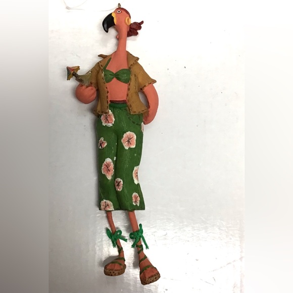 Department 56 | Holiday | New Pink Flamingo Ornament Picnic Beach ...